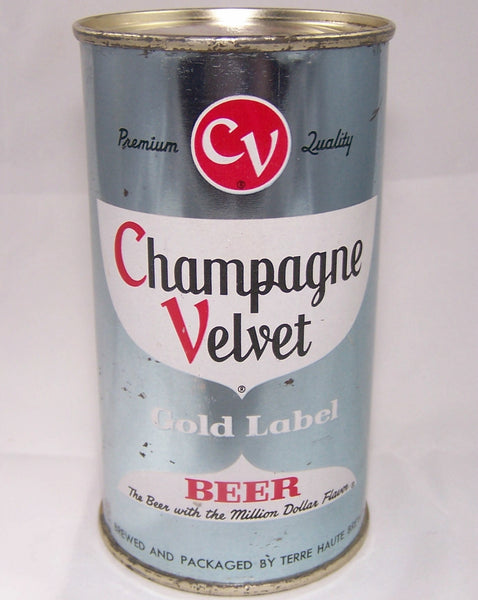Champagne Velvet Gold Label Beer (Lt. Blue) USBC 48-39, Grade 1 – Beer ...
