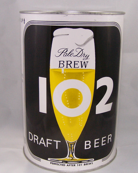 Brew 102 Draft Beer, USBC 244-5 Grade A1+ Sold on 03/17/16 – Beer Cans Plus