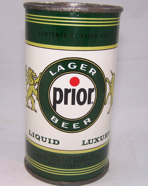 Prior Lager Beer (Yellow Trim) USBC 117-03, Grade 1/1+ Sold on 12/29/1 ...