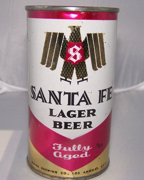 Santa Fe Lager Beer, USBC 127-17, Grade 1/1- Sold 5/3/15 – Beer Cans Plus